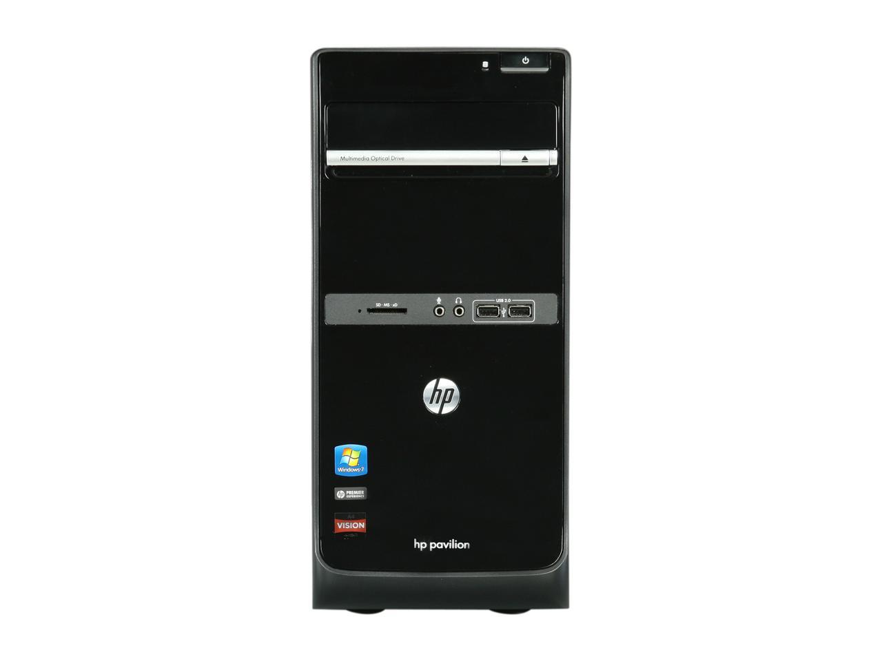 HP Desktop PC Pavilion p6-2100 (QW795AA#ABA) AMD A4-3420 4GB DDR3 1TB ...