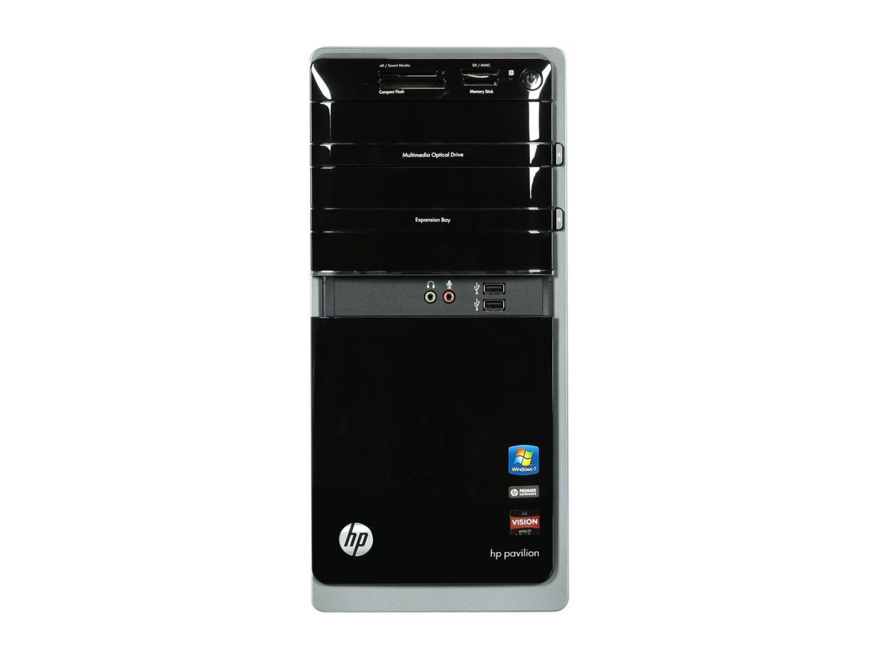 HP Desktop PC Pavilion p7-1210 (QW691AA#ABA) AMD A6-3620 6GB DDR3 1TB ...