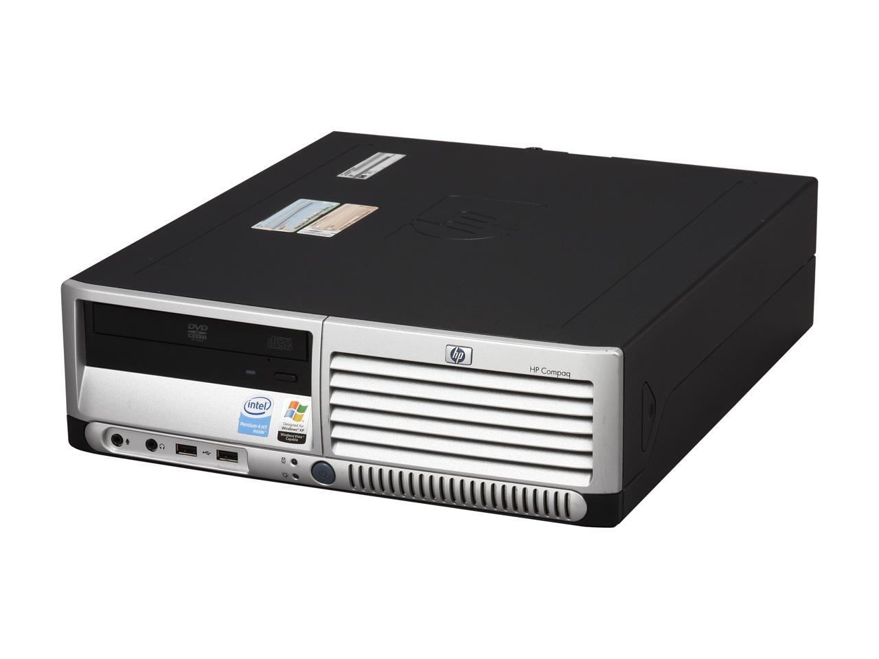 Open Box: HP Desktop PC DC5100 2.80GHz 1GB DDR 40GB HDD Windows XP ...