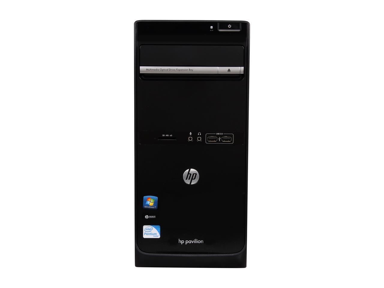 HP Desktop PC Pavilion p6-2110 (H2L68AA#ABA) Intel Pentium G640 4GB ...