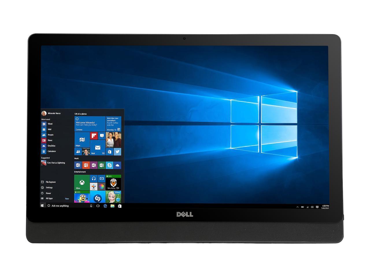 DELL All-in-One Computer Inspiron i3455-10041BLK AMD A8-7410 8 GB DDR3L ...