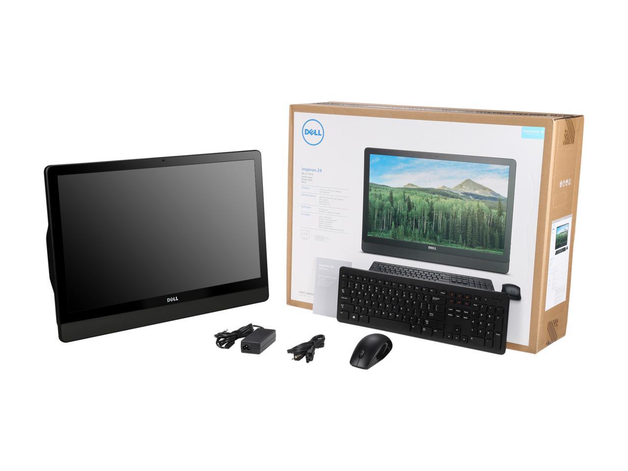 DELL All-in-One Computer Inspiron i3455-10041BLK AMD A8-7410 8 GB DDR3L ...
