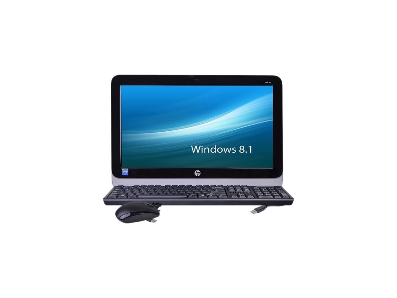 Refurbished: HP 19-2113W Intel Celeron J1800 X2 2.41GHz 4GB 500GB DVD+ ...
