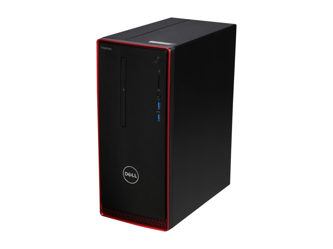 DELL Desktop Computer Inspiron i3656-8022RED AMD FX-Series FX-8800P ...