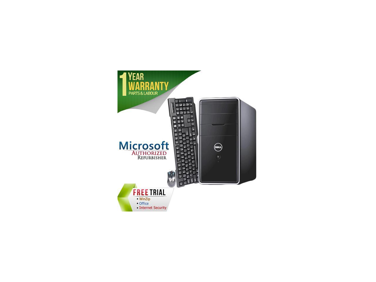 Refurbished: DELL Desktop Computer Inspiron 3847 Intel Pentium G3240 ...