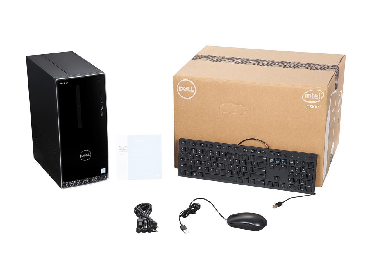 DELL Desktop Computer Inspiron 3650 i3650-1551SLV Intel Core i3-6100 8 ...