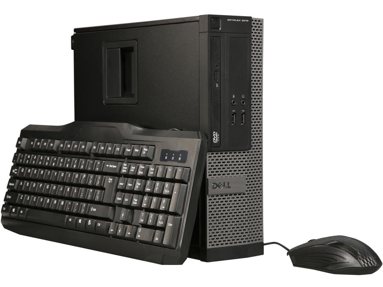 Refurbished: DELL Desktop Computer 3010 Intel Core i3-3220 4 GB 250GB ...