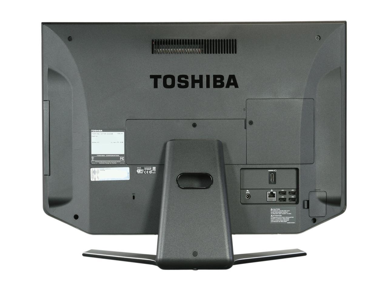 Toshiba All-in-One PC DX735-D3330 (PQQ10U-01J00N) Intel Core i5-2450M ...