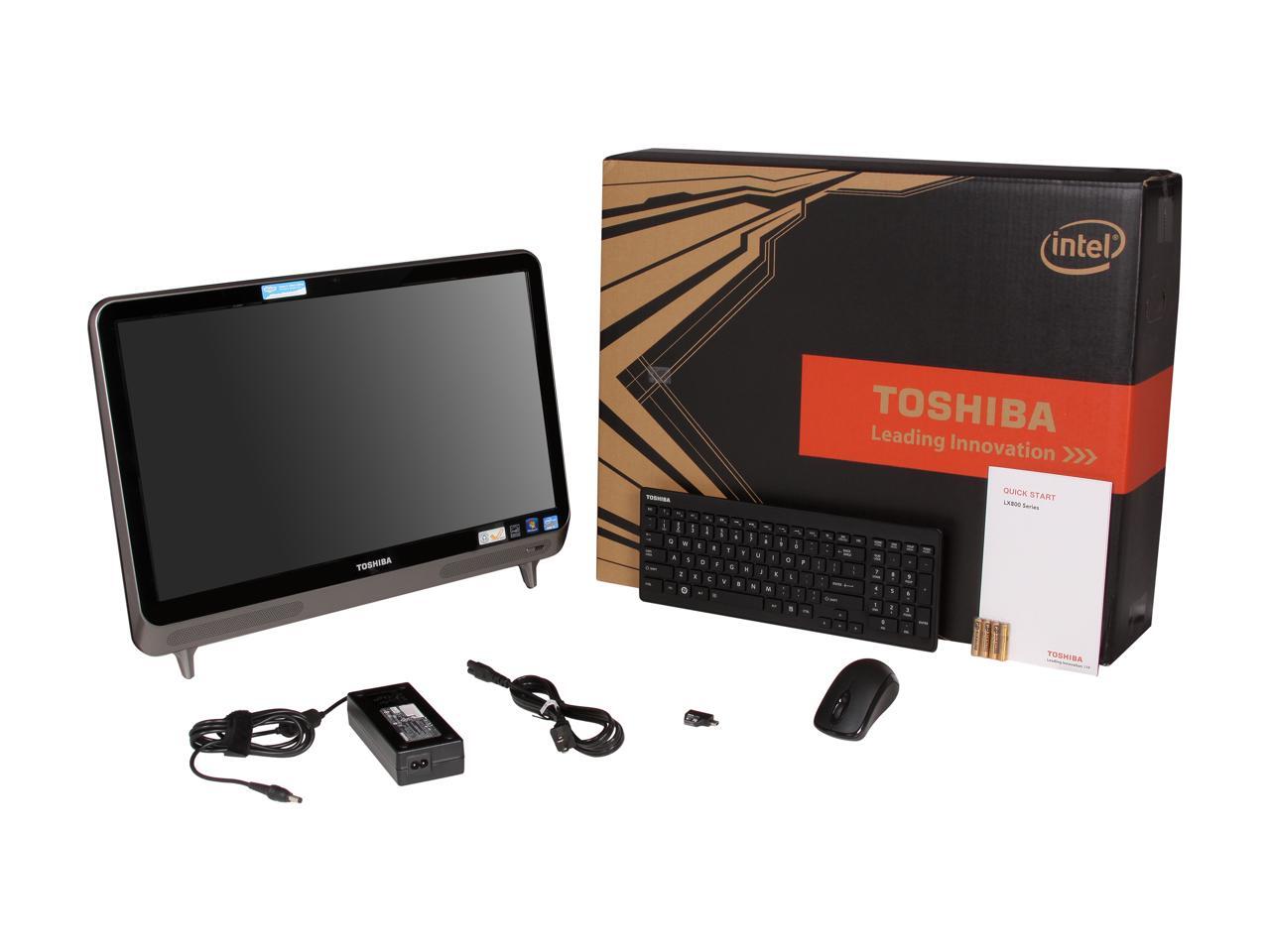 Toshiba All-in-One PC LX835-D3210 (PQQ14U-005001) Intel Core i3-2370M ...