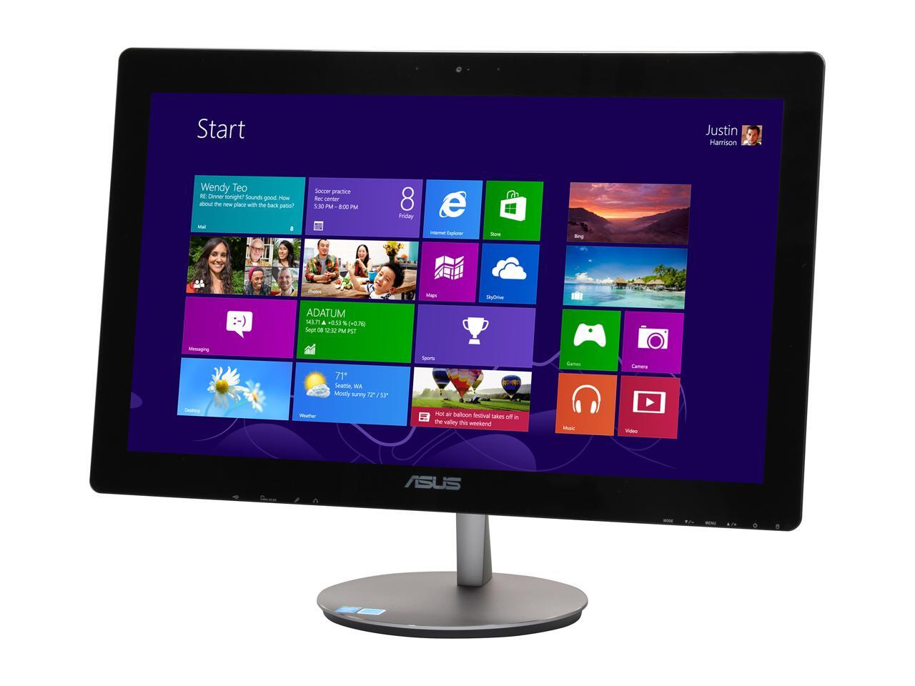 ASUS All-in-One PC ET2322IUKH-02 Intel Core i3 4010U (1.70GHz) 4GB DDR3 ...