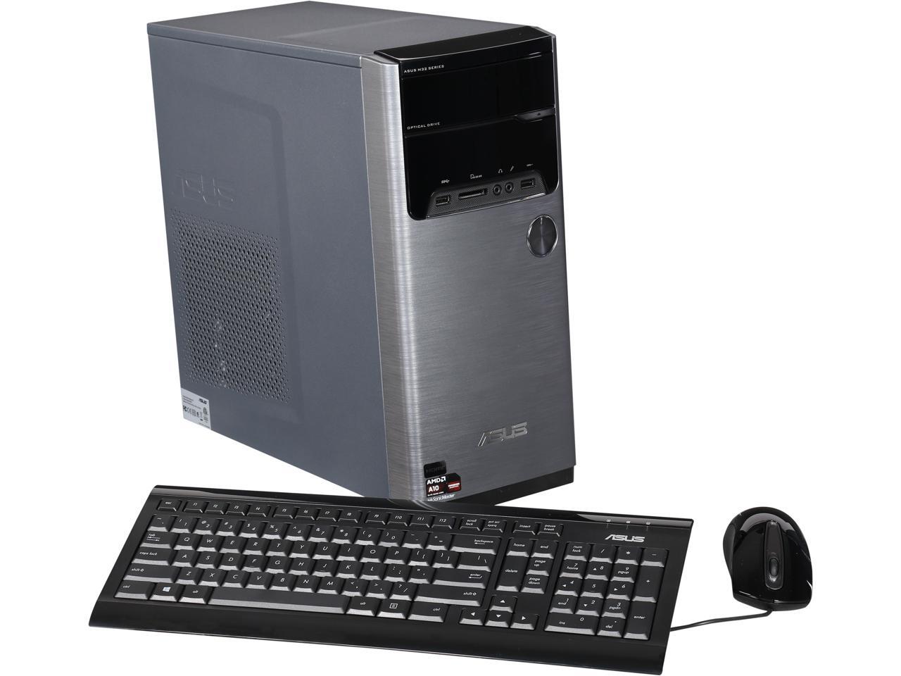Asus M32BF-US001S Desktop Computer - AMD A-Series A10-6700 3.70 GHz ...