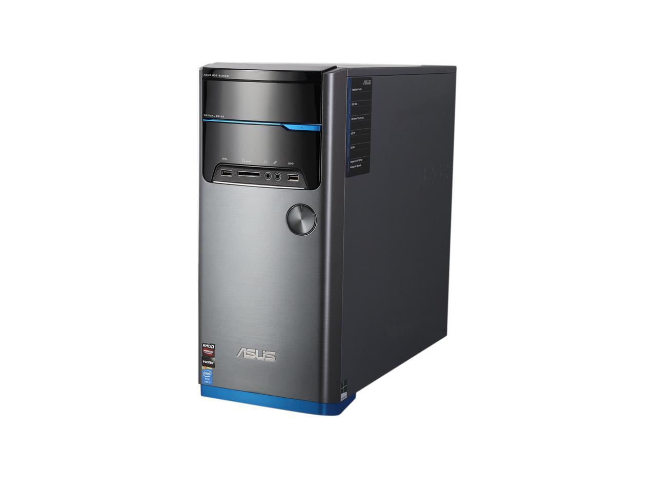ASUS Desktop PC M32AD-US030S Intel Core i7-4790 16GB DDR3 3TB HDD AMD ...