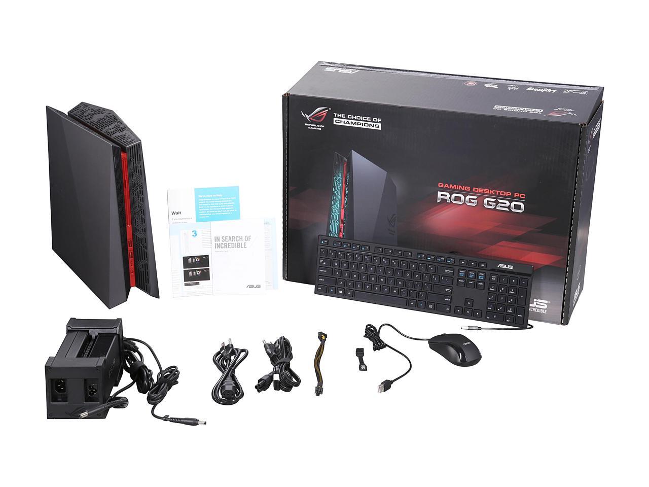 ASUS ROG Core i7 Compact Gaming Desktop [G20CB-DB71] GeForce GTX 1070 ...