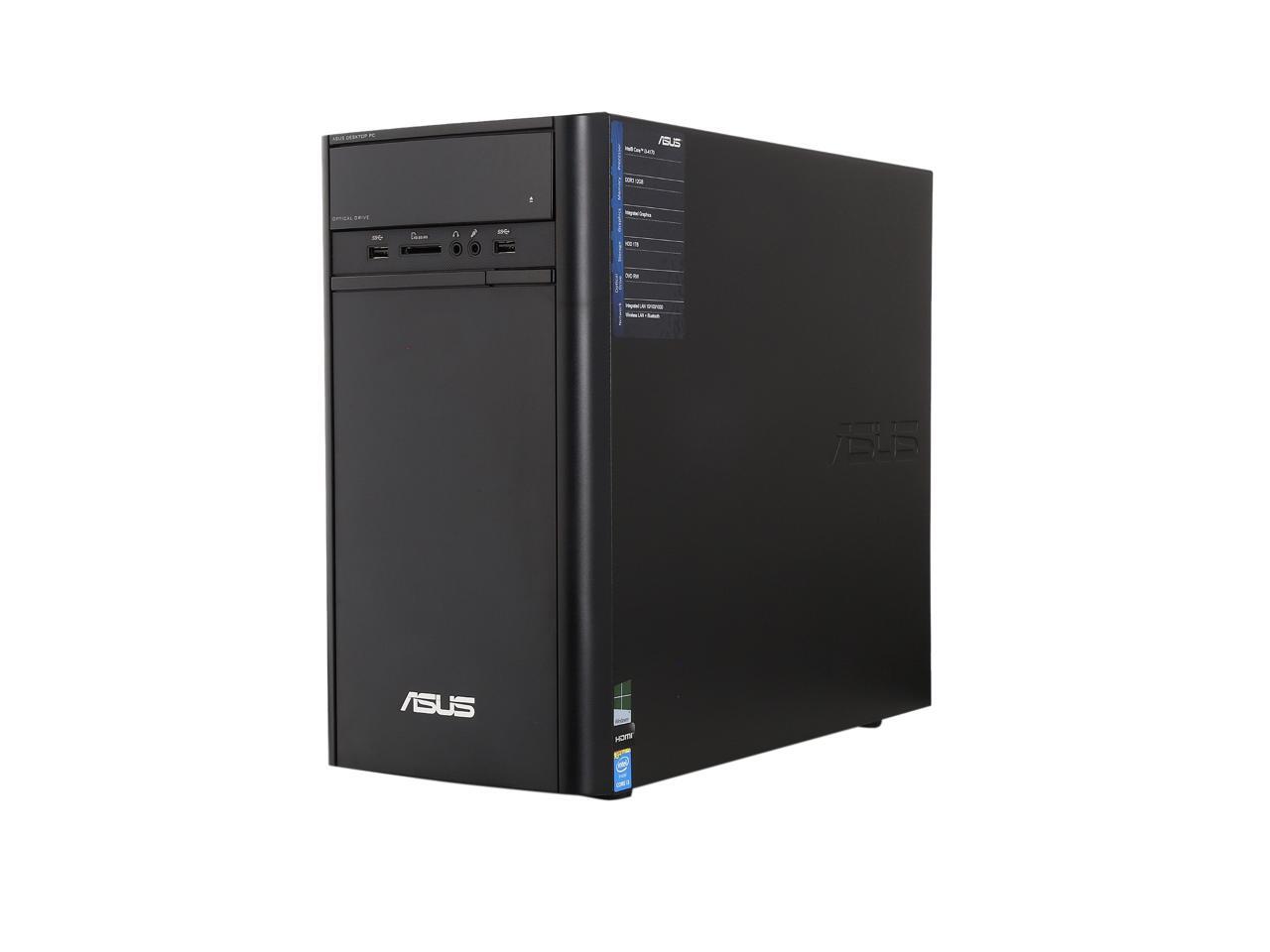 Refurbished: ASUS Desktop Computer K31ADE-CA002T Intel Core i3-4170 12 ...