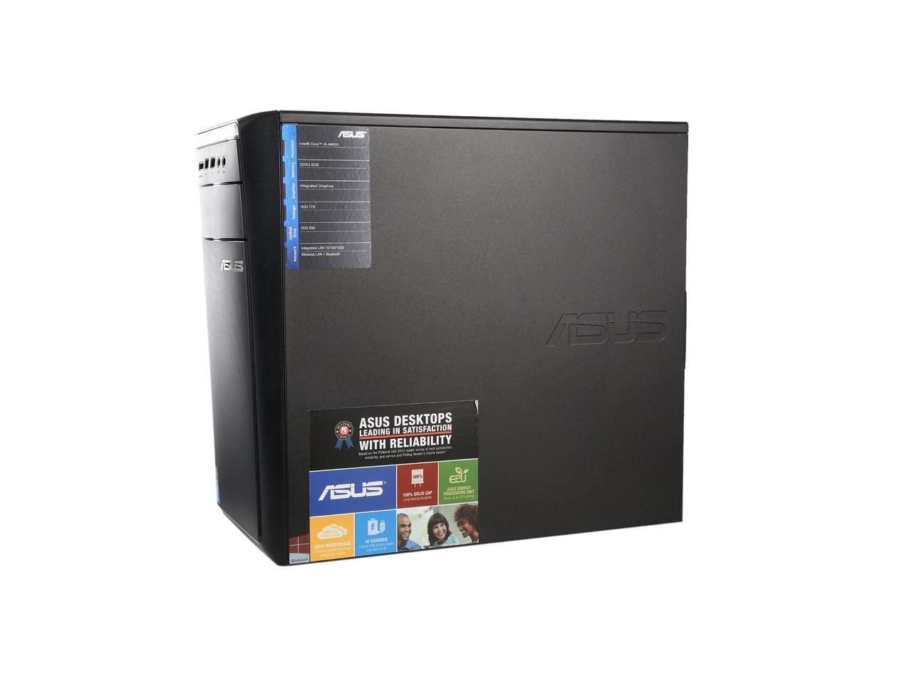 Refurbished: ASUS Desktop Computer M11AD-B14 Intel Core i5-4460S 8GB ...
