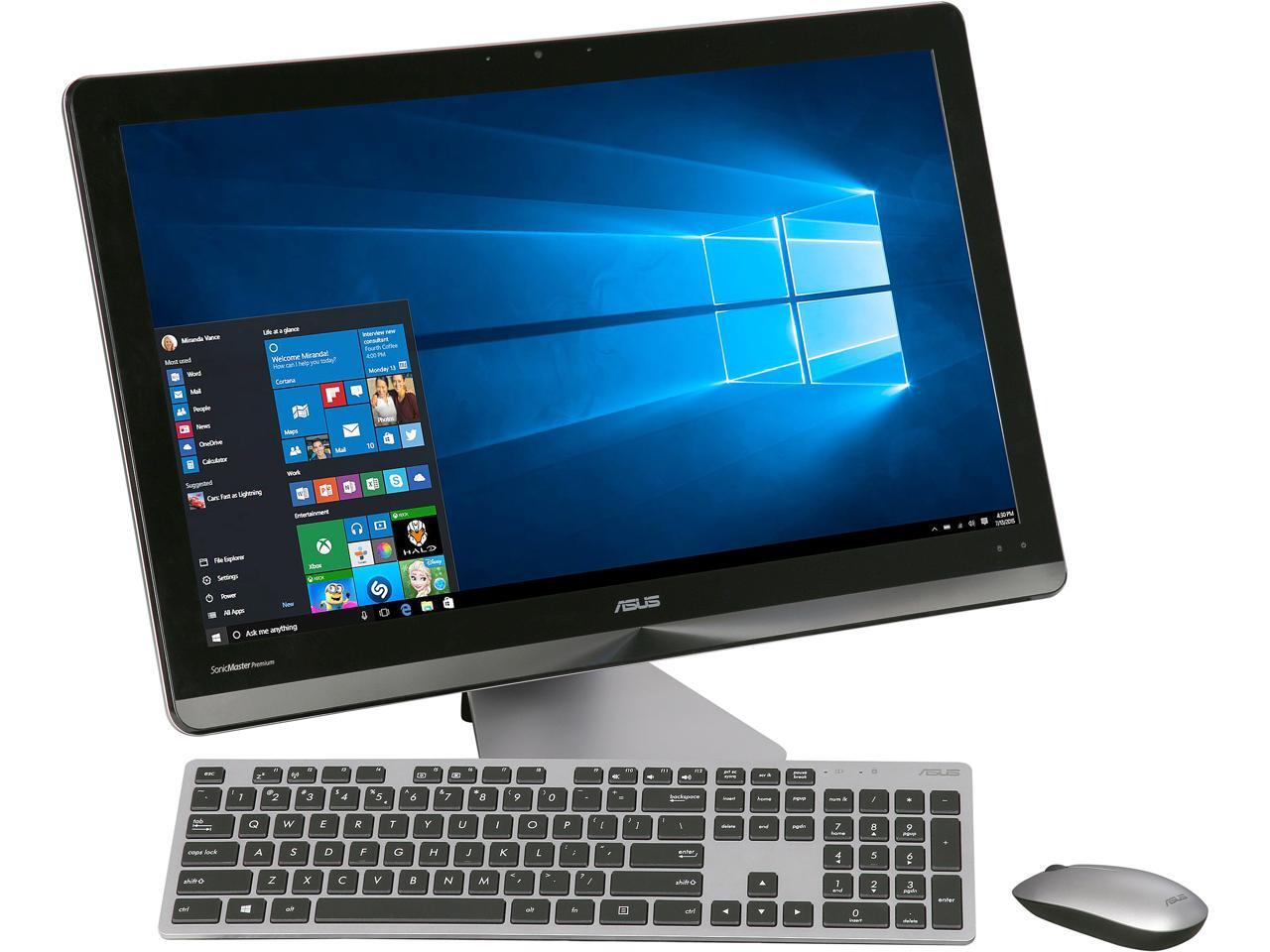 Refurbished: ASUS All-in-One Computer Zen AiO Series ZN240ICUT-DB51T ...