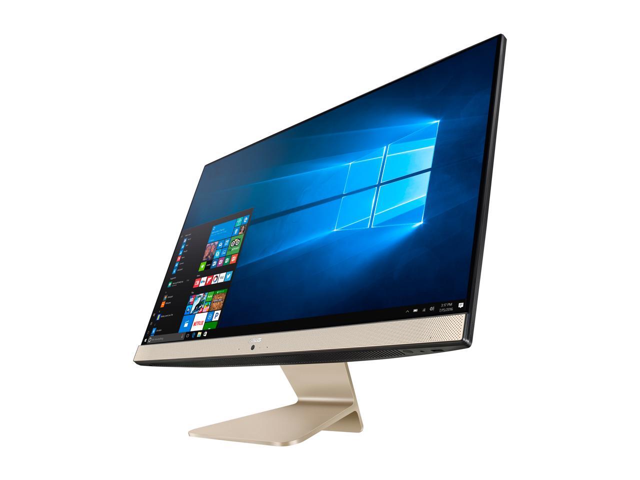 ASUS AiO All-in-One Desktop PC, 23.8" FHD Anti-glare Display, AMD Ryzen ...