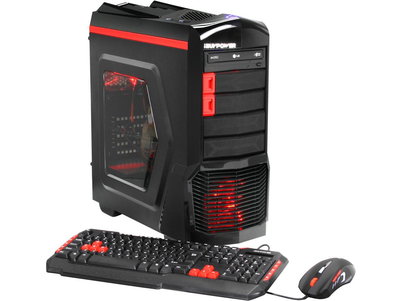 iBUYPOWER Desktop PC A10-7700K AMD A10-7700K 8GB DDR3 1TB HDD Windows 8 ...