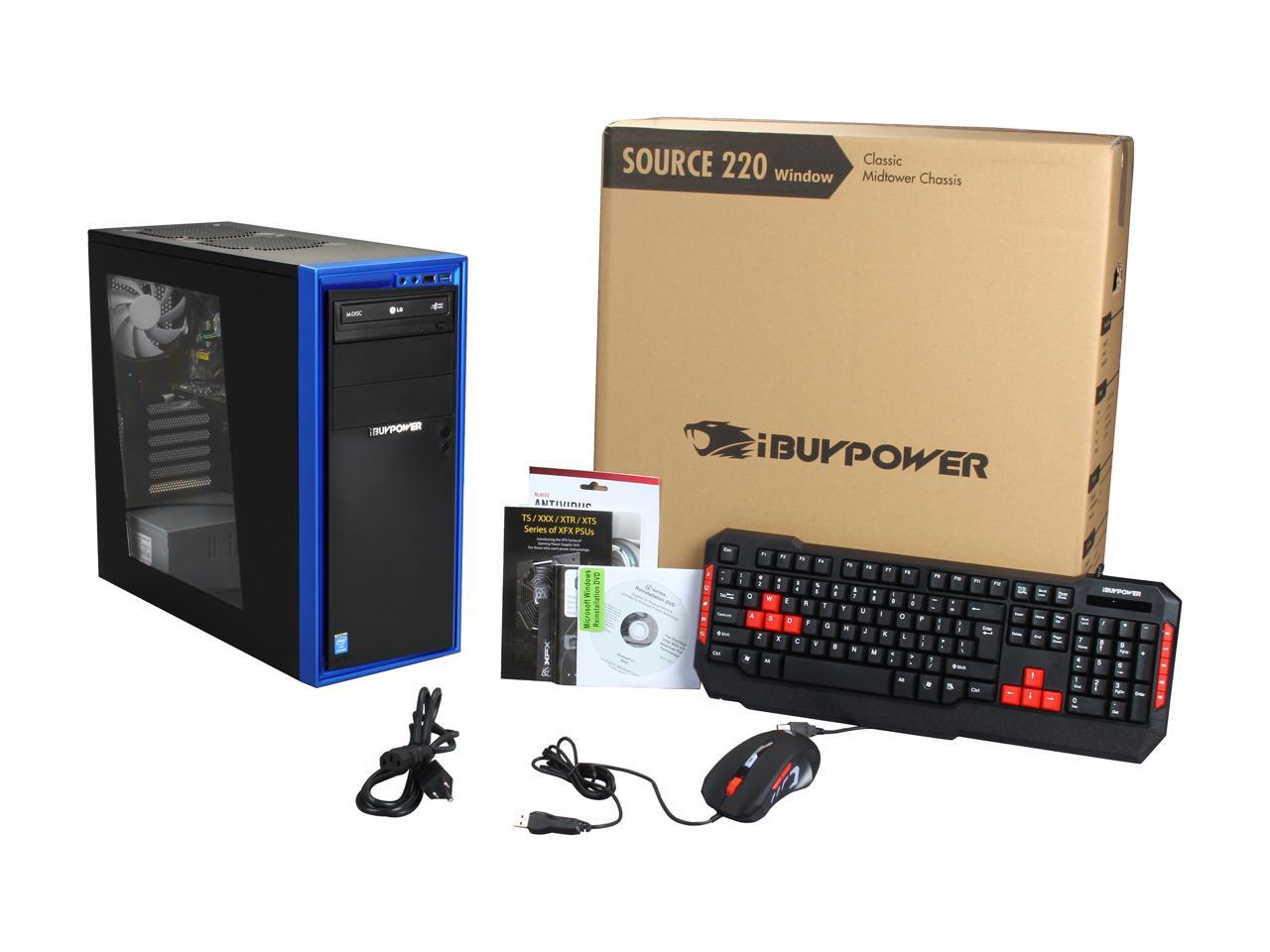 iBUYPOWER Desktop PC Supreme NE301i Intel Pentium G3220 8GB DDR3 1TB ...