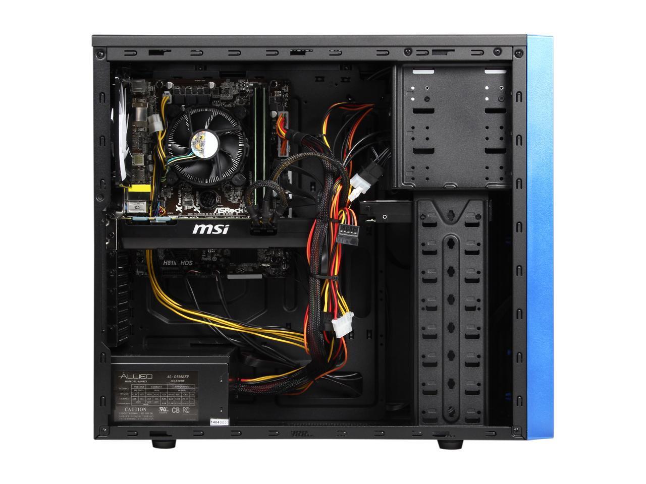 iBUYPOWER Desktop PC SOURCE SERIES NE766D3 Intel Core i5-4460 8GB DDR3 ...