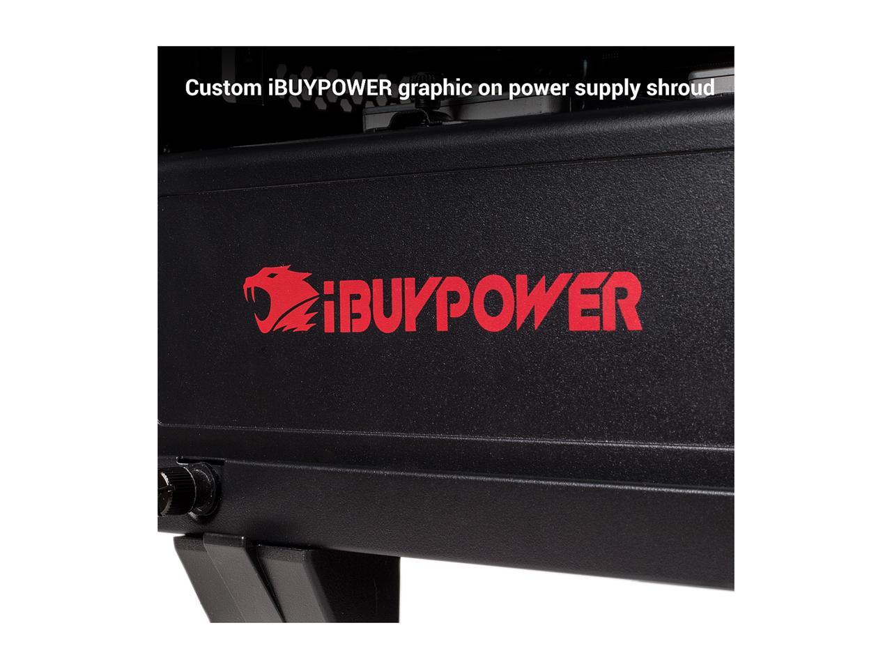 iBUYPOWER Desktop Computer Slate 018iP Intel Core i7+ 8th Gen 8700K (3. ...
