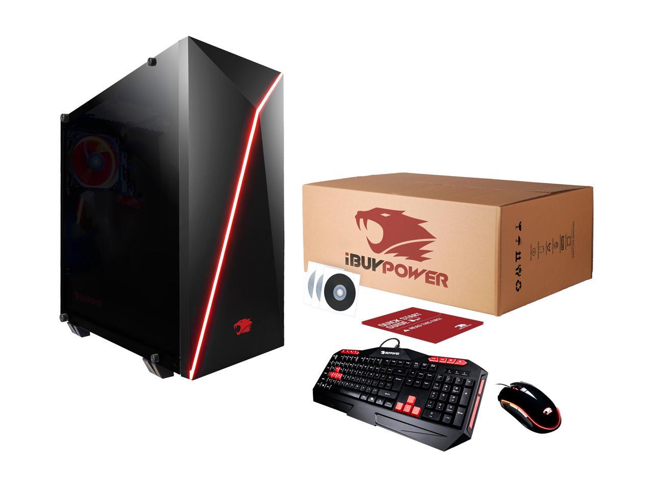 iBUYPOWER Gaming Desktop Slate 020A Intel Core i7-2600 8GB DDR4 1TB HDD ...