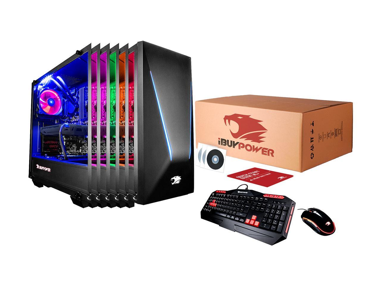 iBUYPOWER Gaming Desktop Trace 052i Intel Core i9 9th Gen 9900K (3 ...