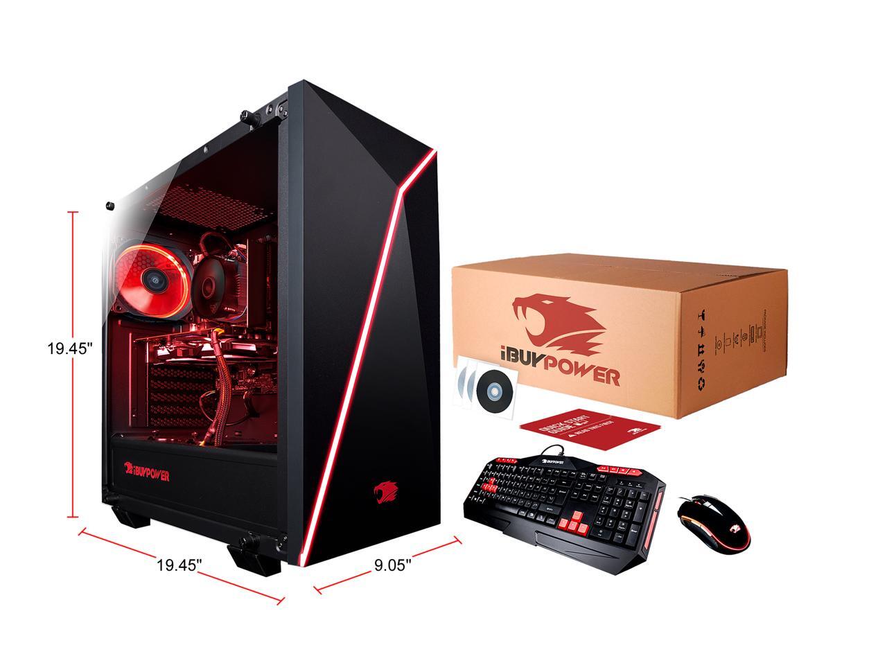 iBUYPOWER - Gaming Desktop PC - AMD Ryzen 5 3600 (3.60 GHz) NVIDIA ...