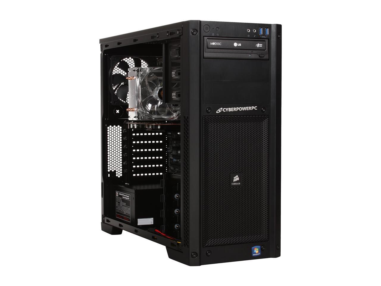 CyberpowerPC Desktop PC Gamer FTW 2005 Intel Core i7-3820 8GB DDR3 1TB ...