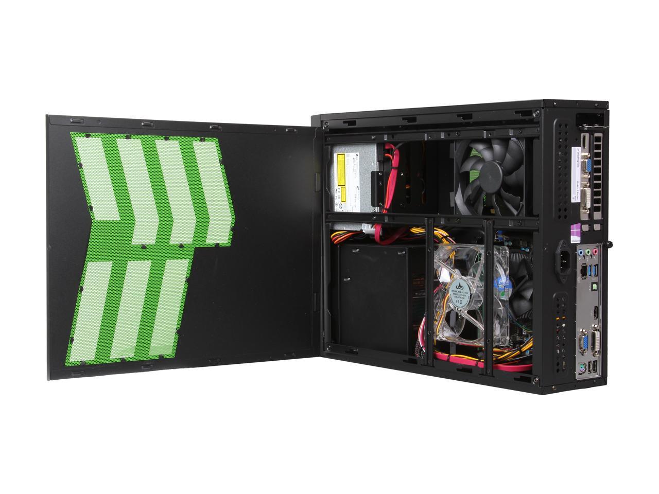 CyberpowerPC Desktop PC Zeus Mini H100 ZMH100 Intel Core i3-4330 8GB ...