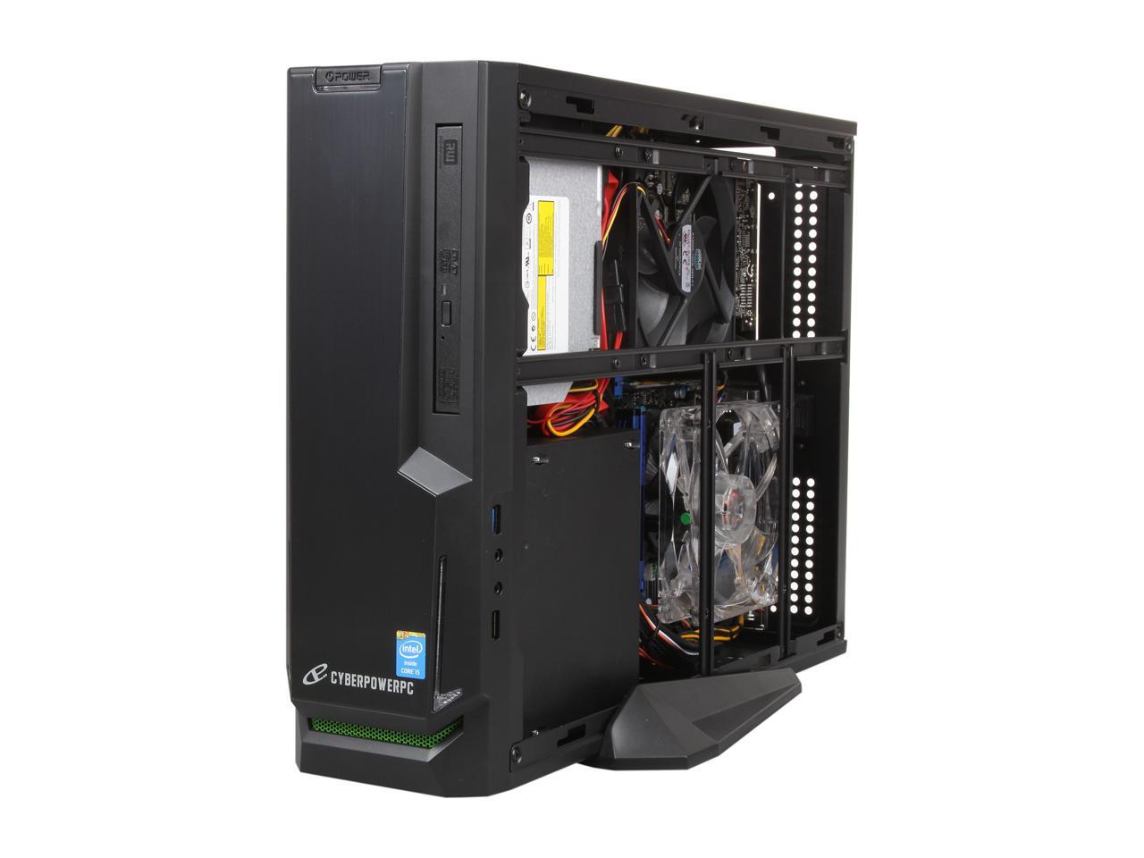 CyberpowerPC Desktop PC Zeus Mini H200 ZMH200 Intel Core i5-4670K 8GB ...