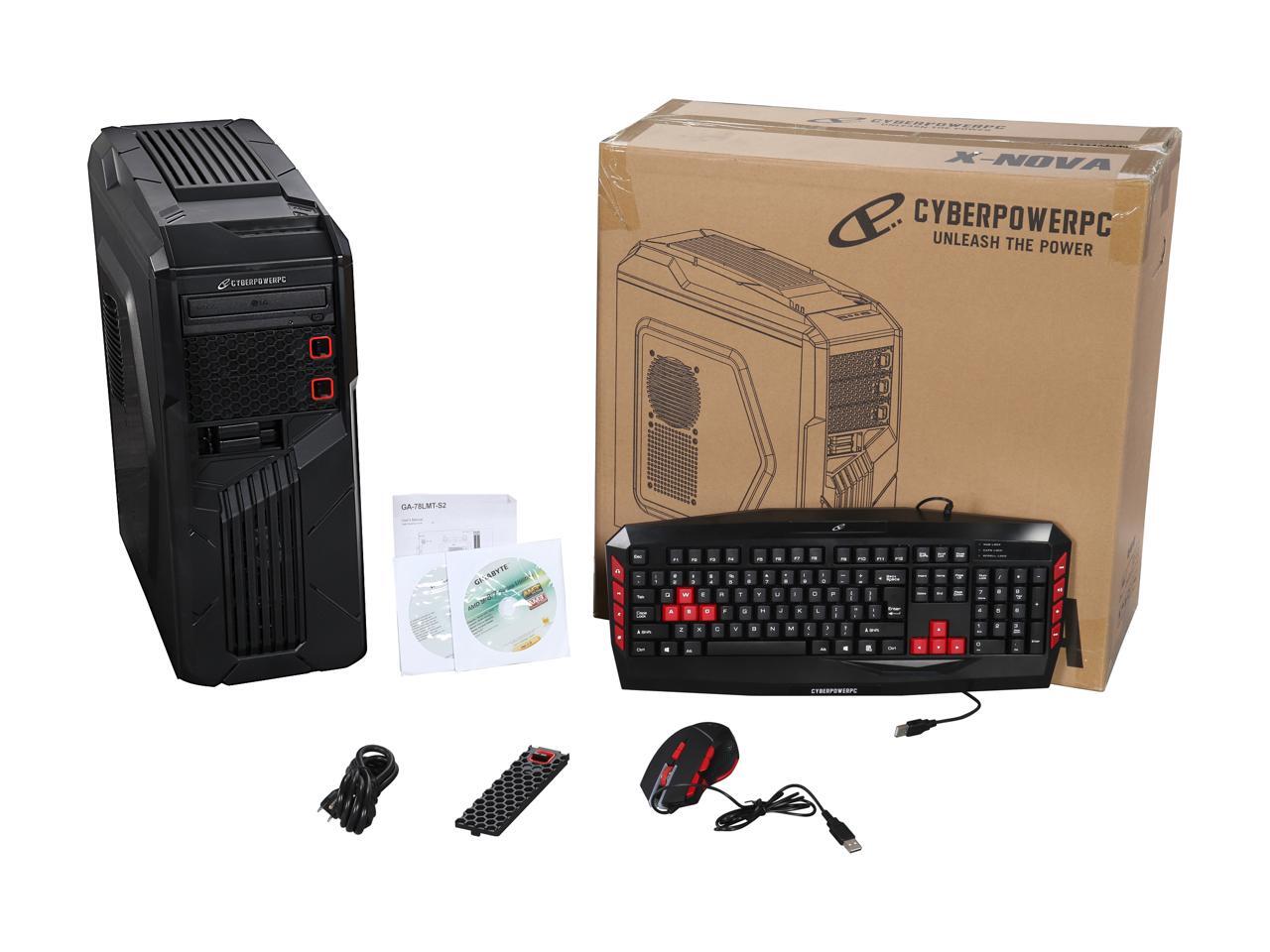 Open Box: CyberpowerPC Desktop Computer Gamer Ultra 2234 FX-6000 Series ...