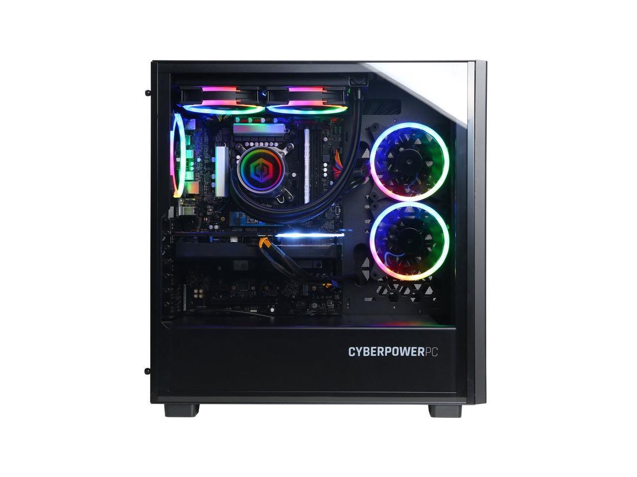 CyberPowerPC Gamer Supreme Liquid Cool Gaming Desktop SLC10000CPGV11 w ...