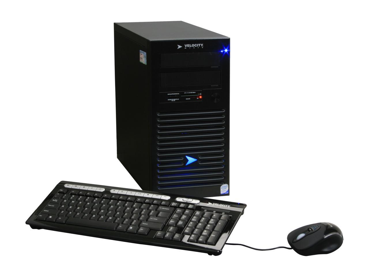 Velocity Micro Desktop PC Edge Mx215 Intel Core 2 Quad Q8200 4GB DDR2 ...