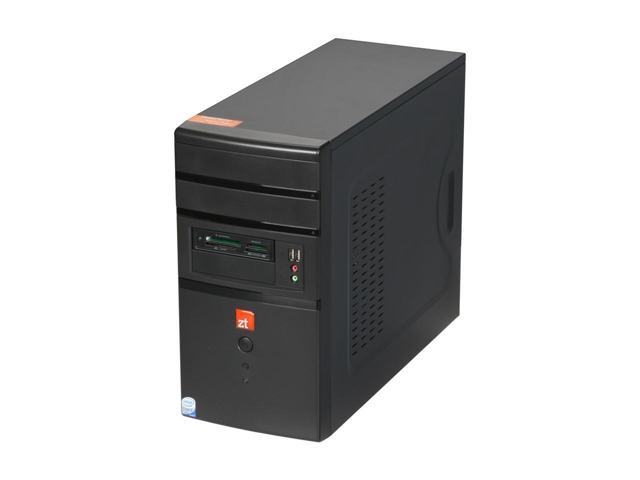 ZT Desktop PC Affinity 7303Mi-40 Intel Core 2 Quad Q8200 4GB DDR2 320GB ...