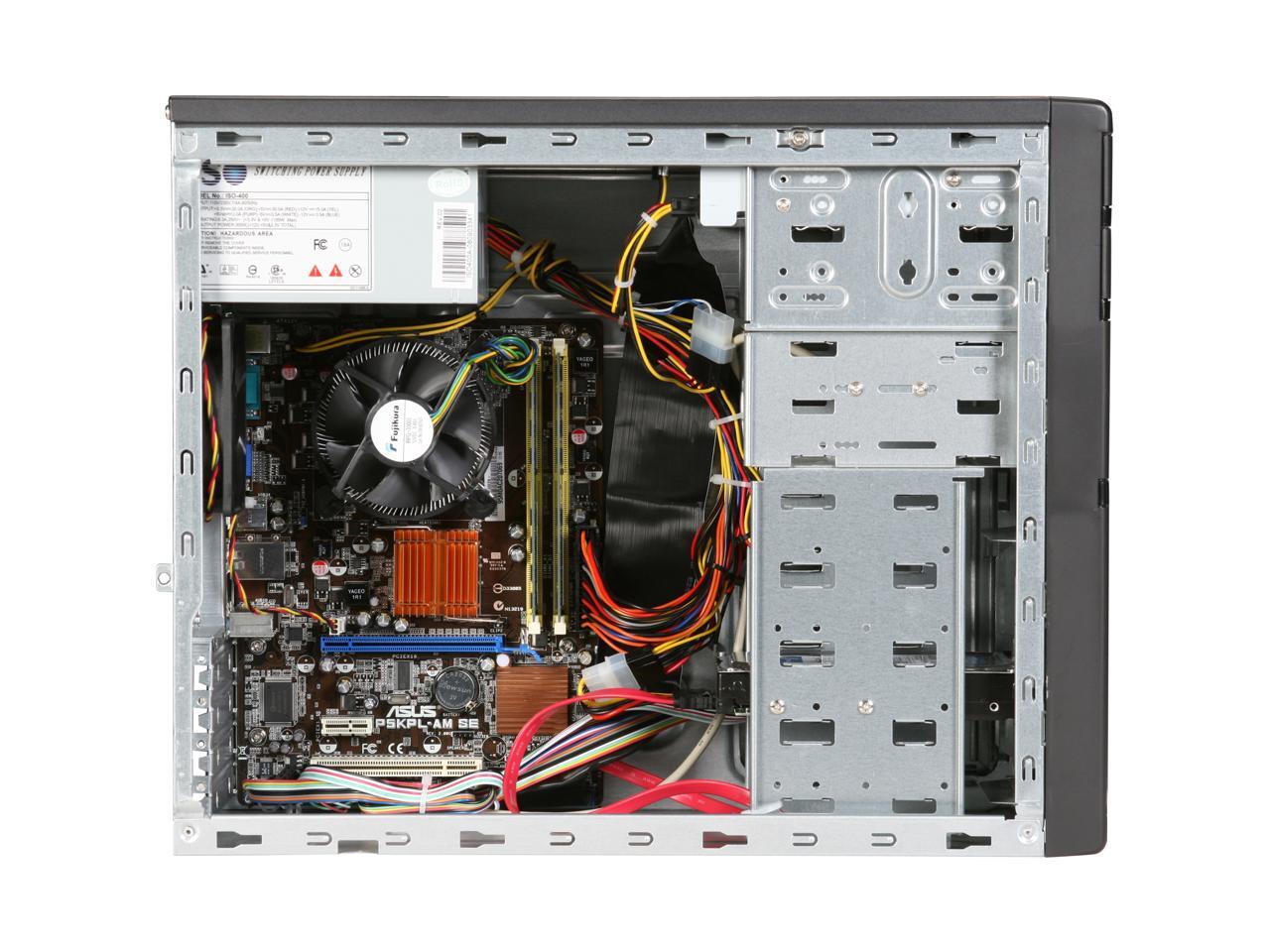 ZT Desktop PC Affinity 7303Mi-40 Intel Core 2 Quad Q8200 4GB DDR2 320GB ...