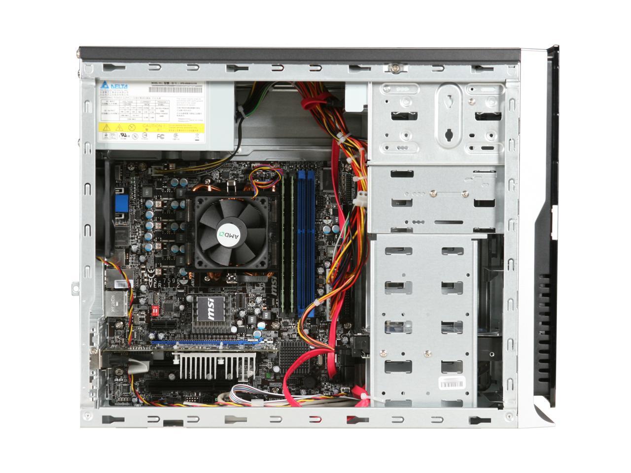 ZT Desktop PC Affinity 7296La AMD Phenom II X6 1055T 4GB DDR3 500GB HDD ...