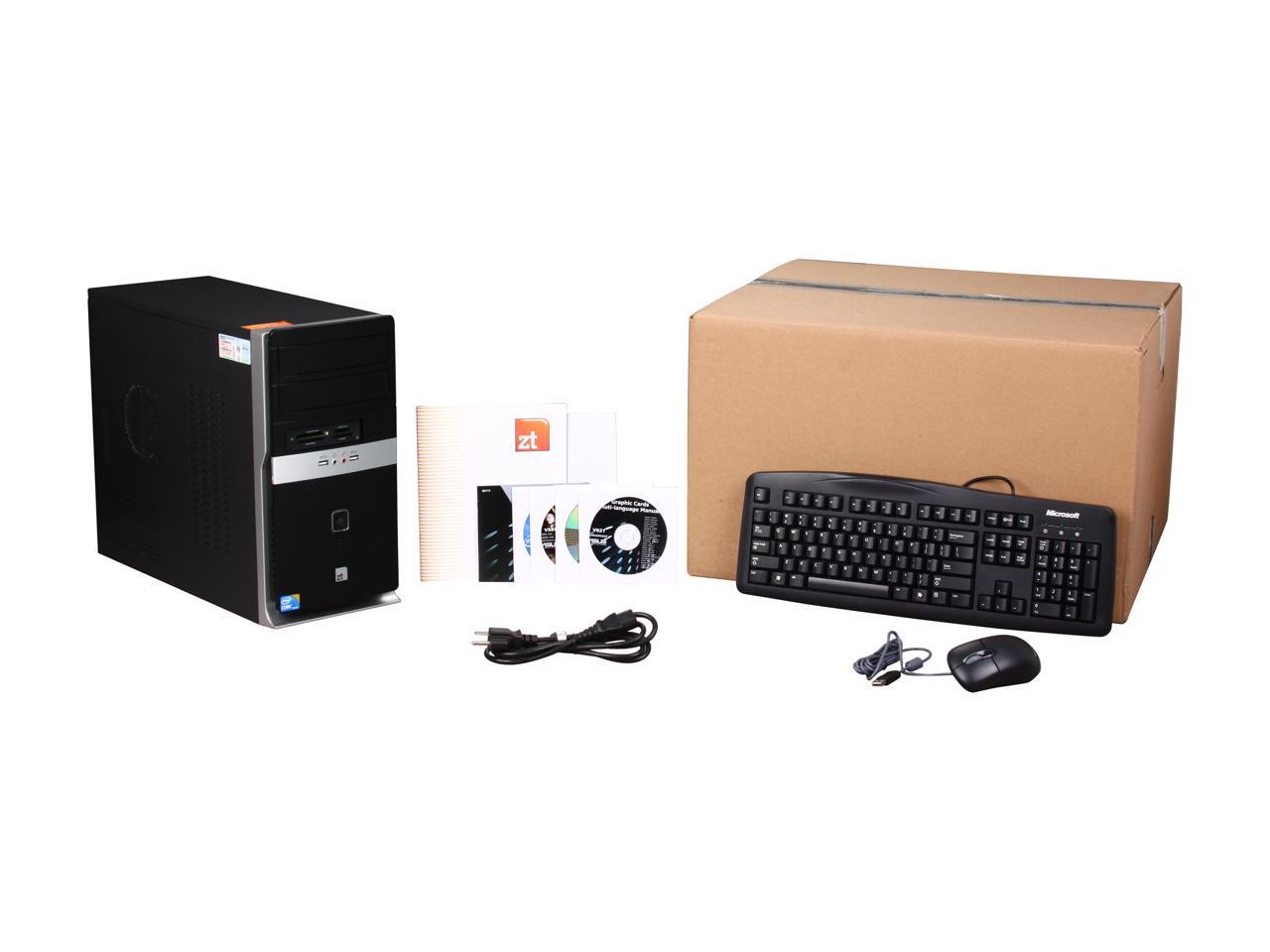 ZT Desktop PC Affinity 7521Mi Intel Core i7-870 8GB DDR3 500GB HDD ...