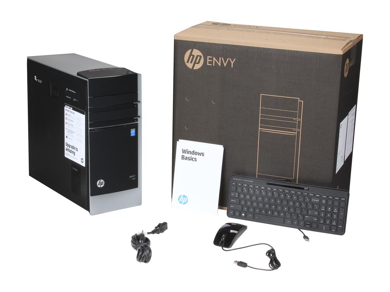 HP Desktop PC ENVY 700-230 (F3D88AA#ABA) Intel Core i5-4440 8GB DDR3 ...