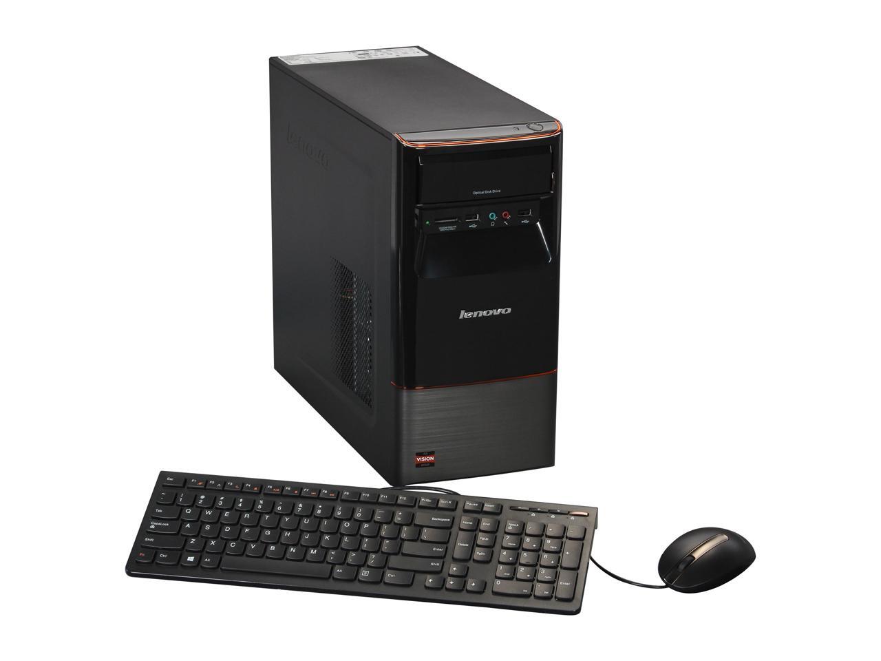 Lenovo Desktop PC H415 (57308960) AMD A8-3850 8GB DDR3 1TB HDD AMD ...