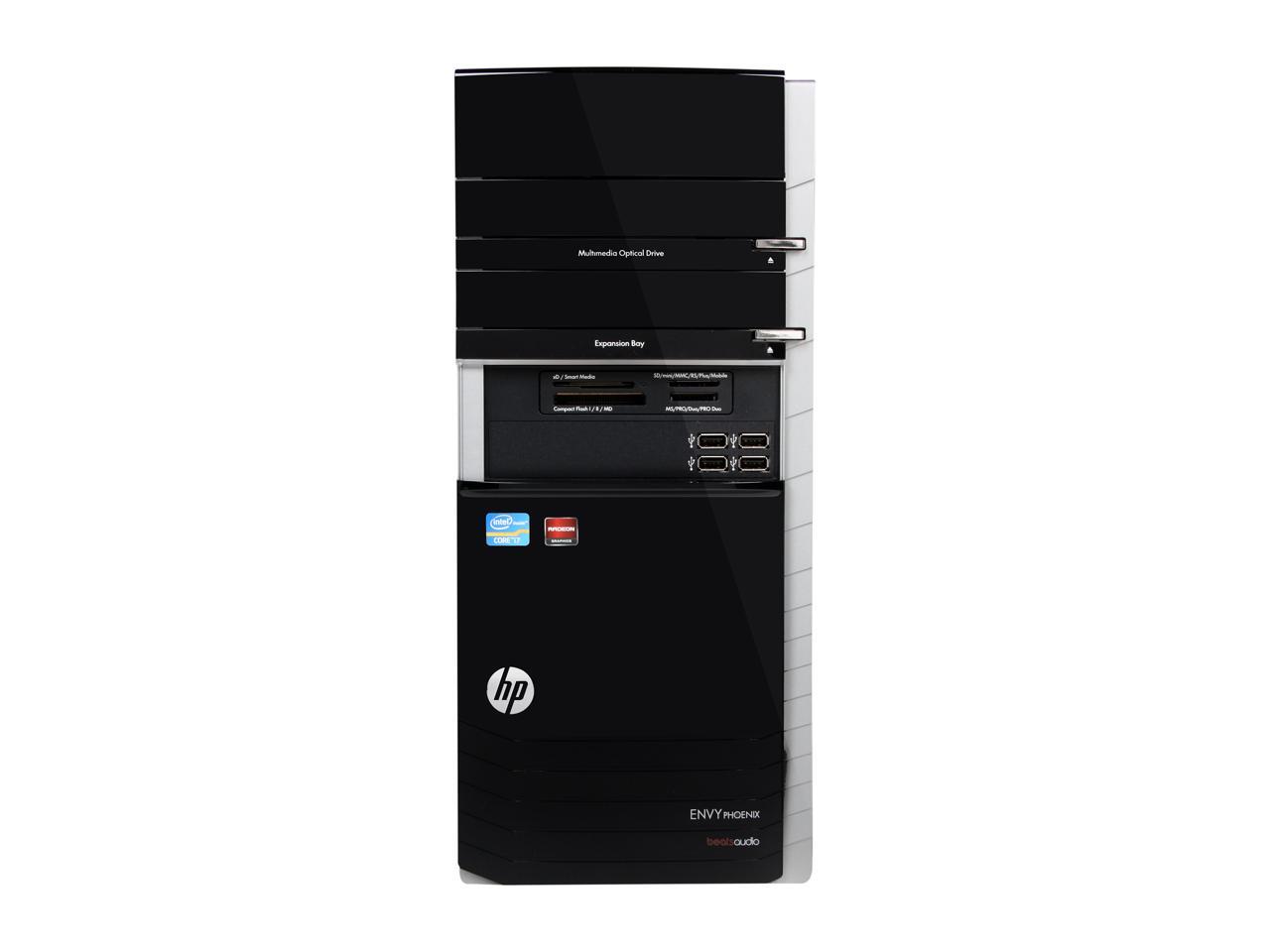 HP Desktop PC ENVY Phoenix H9-1350 (H3Z63AA#ABA) Intel Core i7-3770 ...