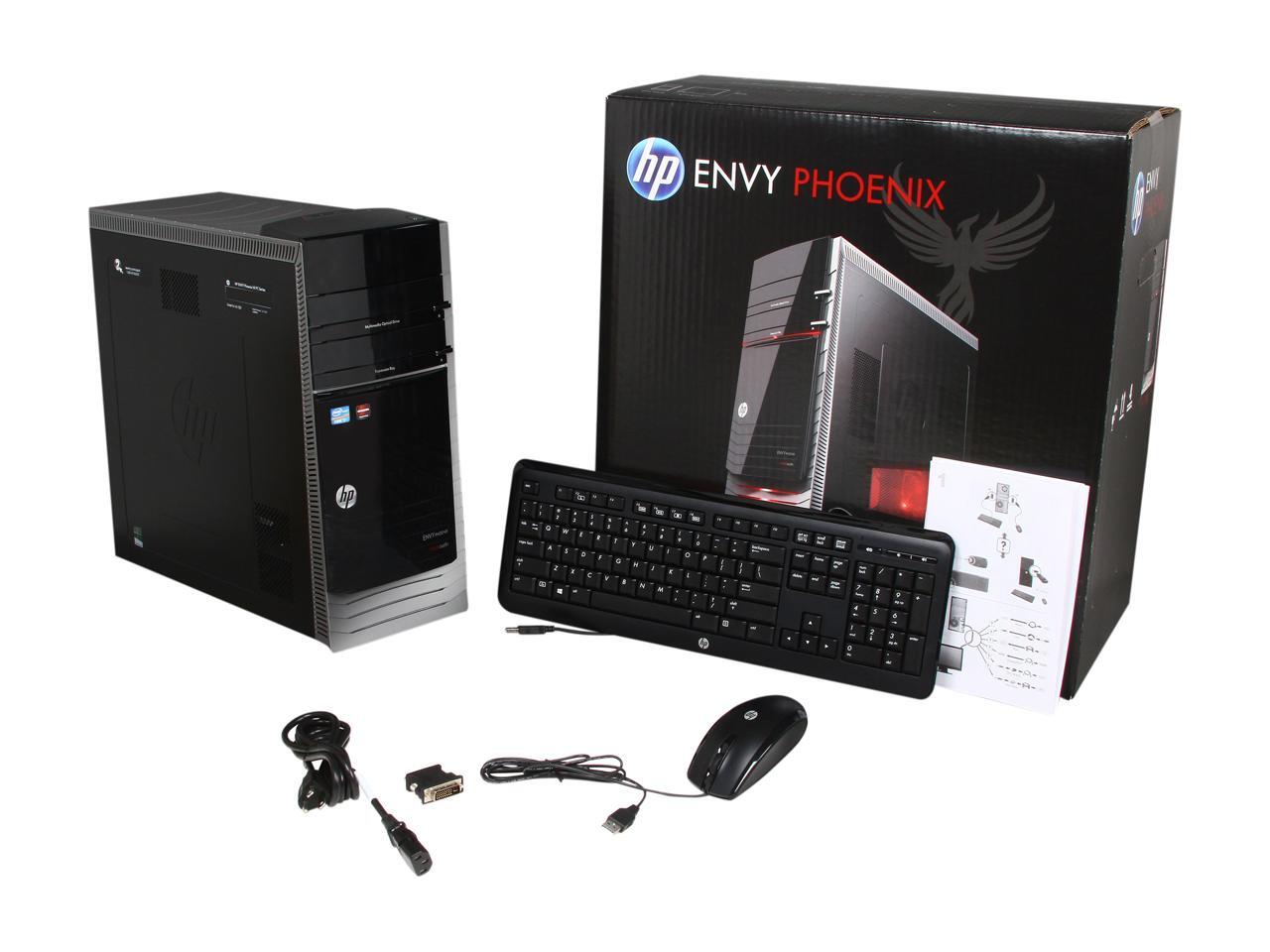 HP Desktop PC ENVY Phoenix H9-1350 (H3Z63AA#ABA) Intel Core i7-3770 ...