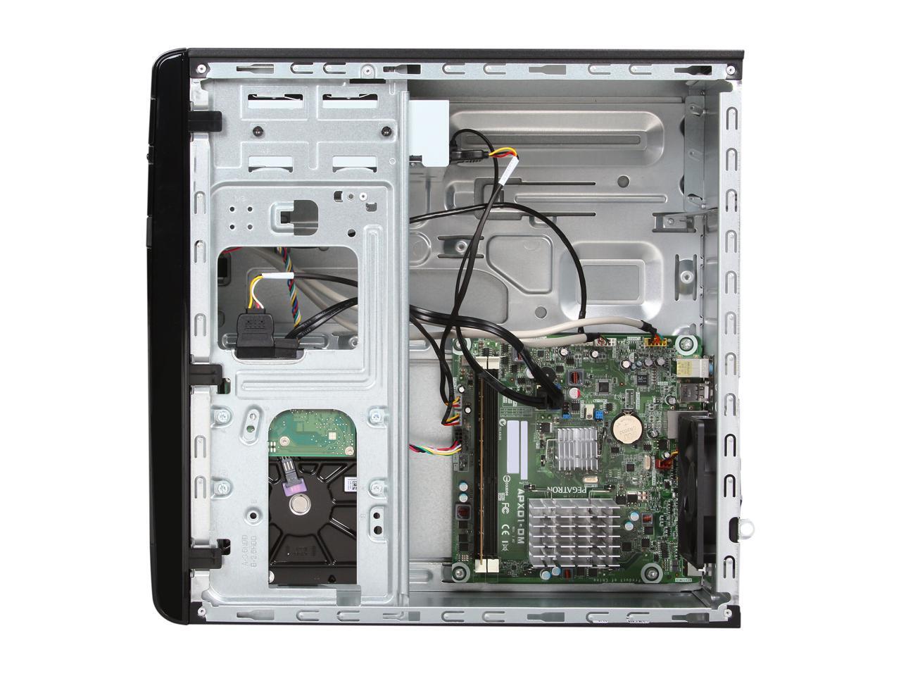 HP Desktop PC Pavilion P2-1310 (H3Y72AA#ABA) AMD E2-1800 4GB DDR3 500GB ...