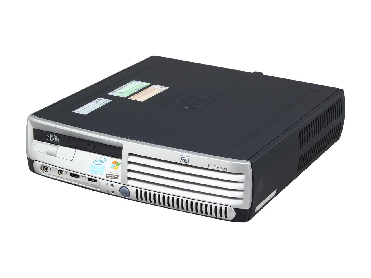 Refurbished: HP Compaq Desktop PC DC7600 Celeron D 2.80GHz 1GB DDR2 ...