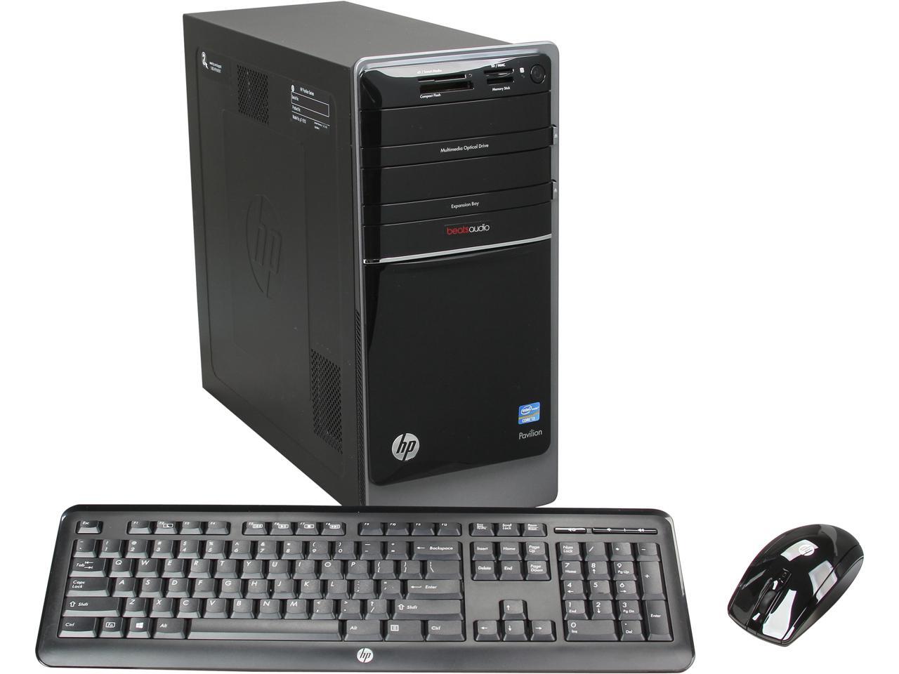 HP Desktop PC Pavilion p7-1510 PC (H2M40AA#ABA) Intel Core i3-3220 8GB ...