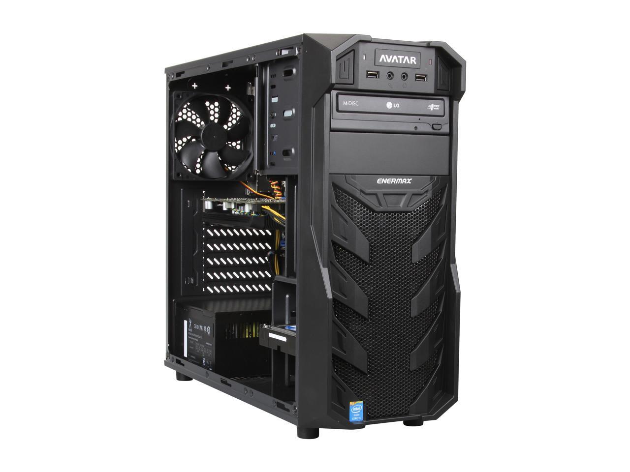 Avatar Desktop PC Gaming I5-4577HD Intel Core i5-4570 8GB DDR3 1TB HDD ...