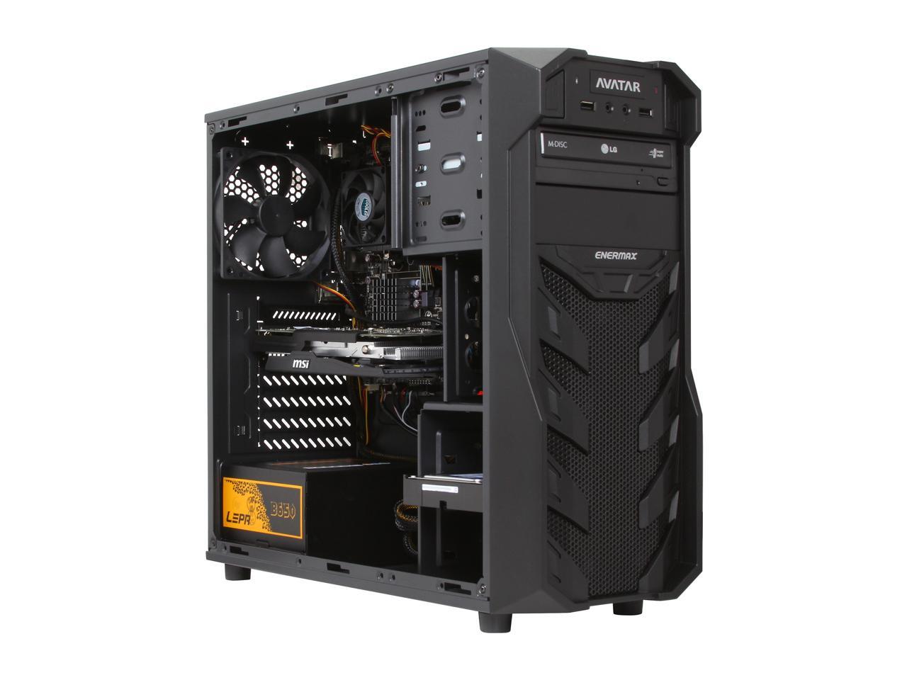 Avatar Desktop PC Gaming FX6175 AMD FX-Series FX-6100 (3.30GHz) 16GB ...