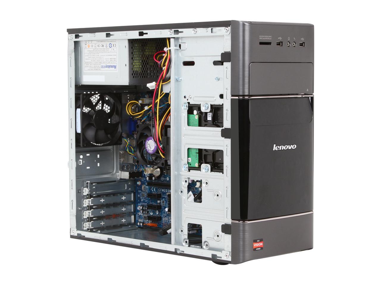 Lenovo Desktop PC H535 (57315468) AMD A4-5300 4GB DDR3 1TB HDD AMD ...