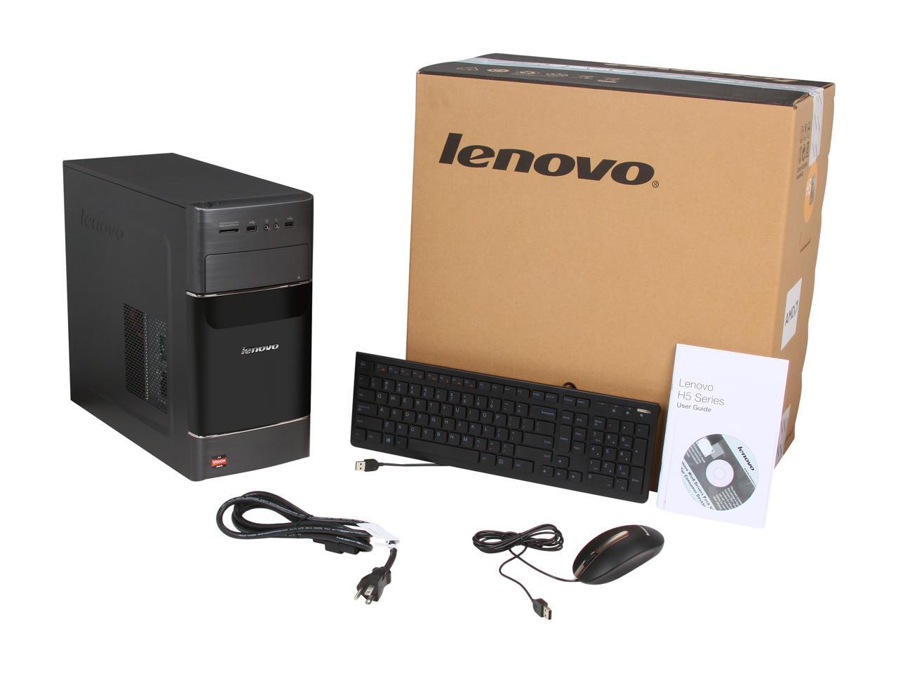 Lenovo Desktop PC H535 (57315468) AMD A4-5300 4GB DDR3 1TB HDD AMD ...