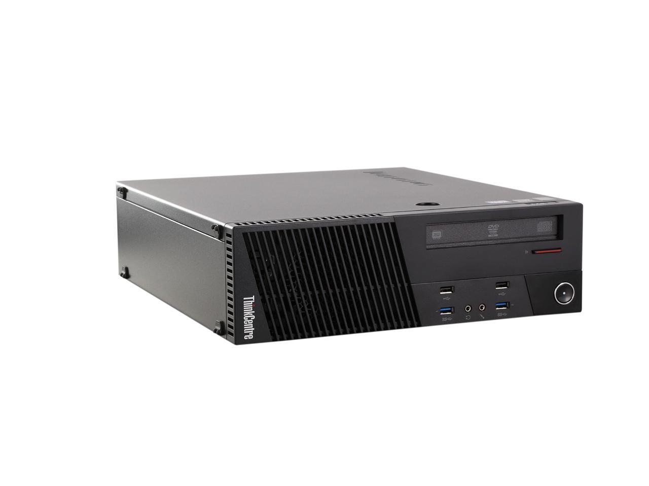 Lenovo ThinkCentre Small Form Factor (10A8000WUS) Desktop Computer ...